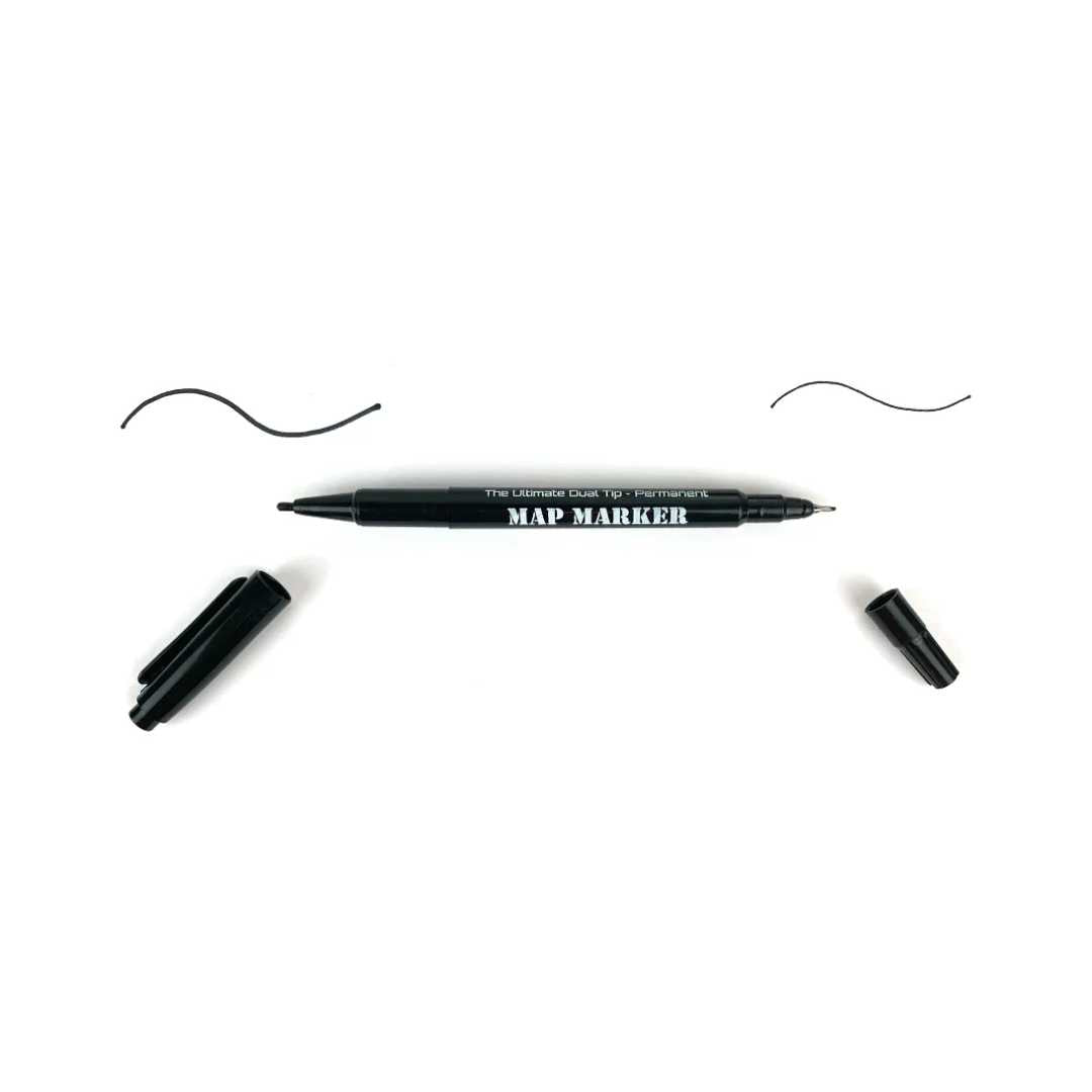 Map Markers - Dual Tip, Fine Point and Standard Point – LETHALIFE